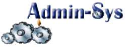 Bienvenue sur le site admin-sys